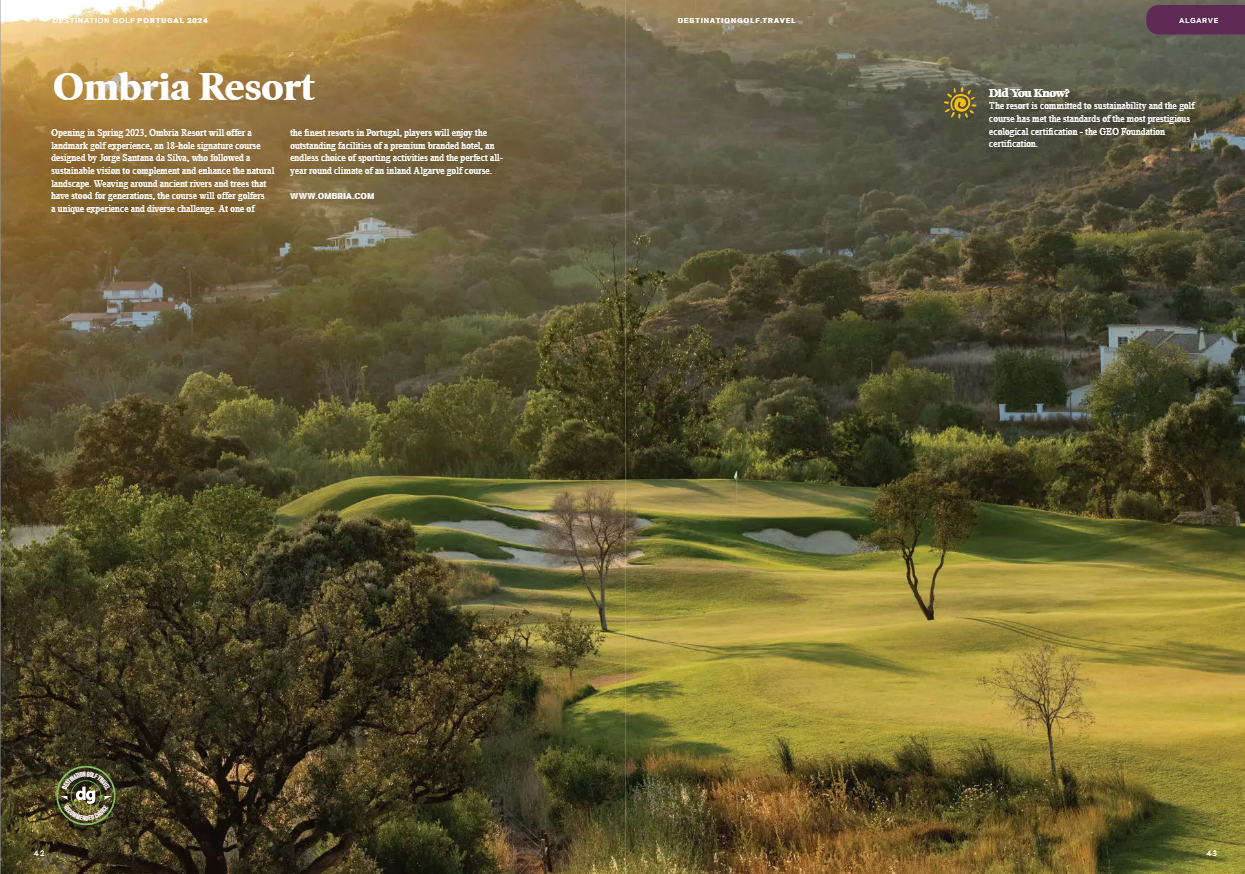 OMBRIA RESORT - Destination Golf